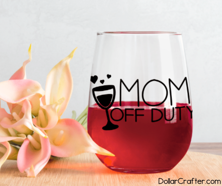 Mom Off Duty SVG Cut File Set for Cricut or Silhouette ⋆ Dollar Crafter
