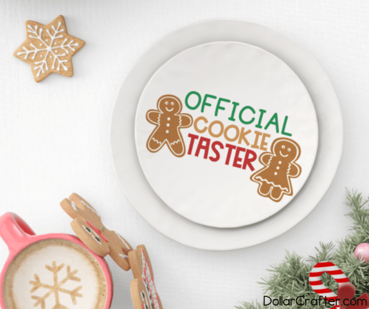 Official Cookie Taster SVG Cut File Set for Cricut or Silhouette ⋆ ...