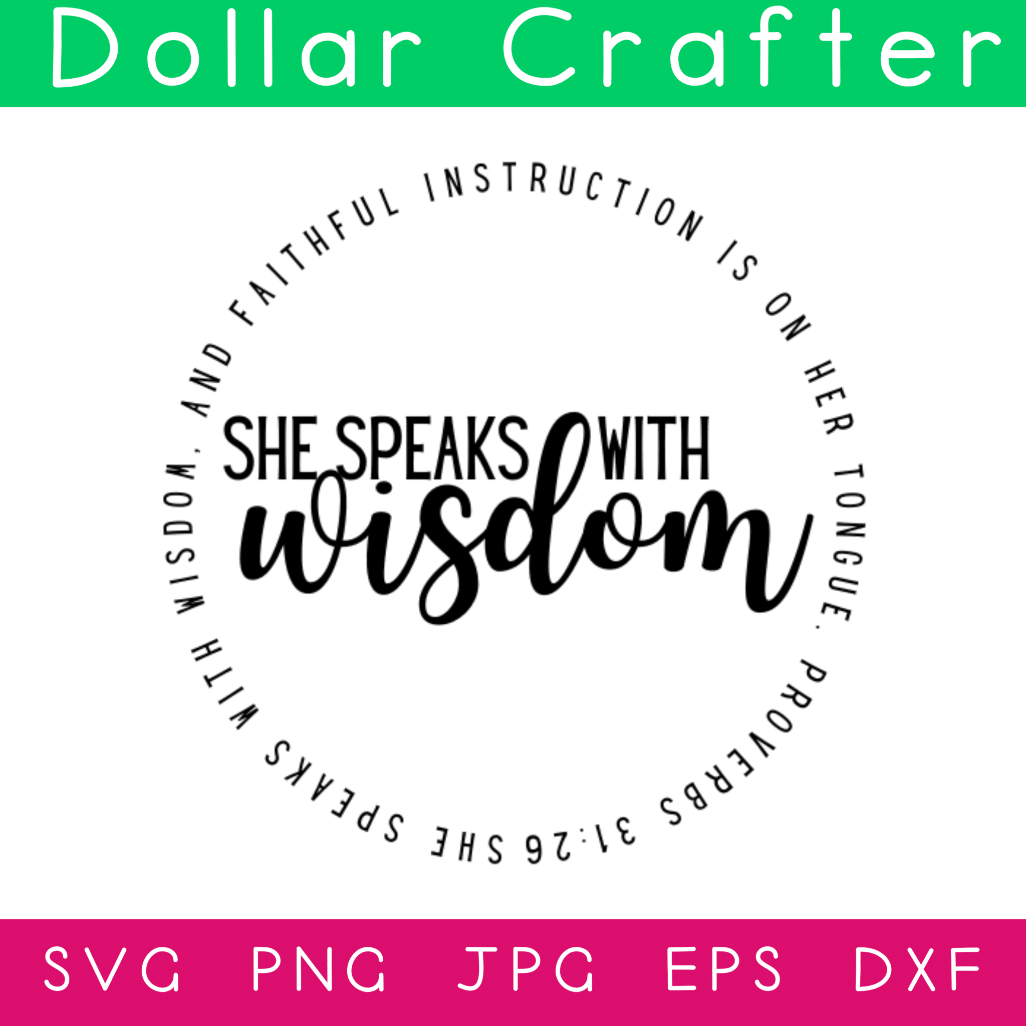 Far More Precious Circle SVG Cut File Set for Cricut or Silhouette ⋆ ...