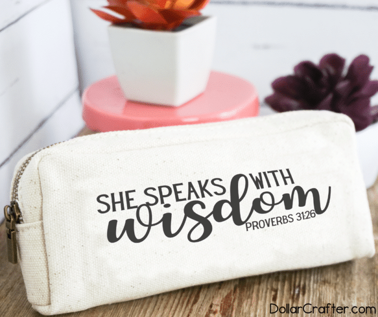 She Speaks Wisdom SVG Cut File Set for Cricut or Silhouette ⋆ Dollar Crafter