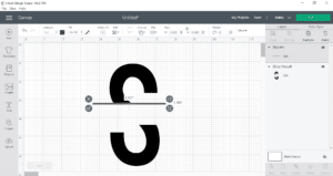 How to Make a Split Monogram on Cricut Design Space ⋆ Dollar Crafter