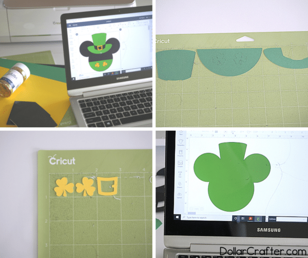 St. Patrick's Day Mickey Mouse Paper Craft ⋆ Dollar Crafter