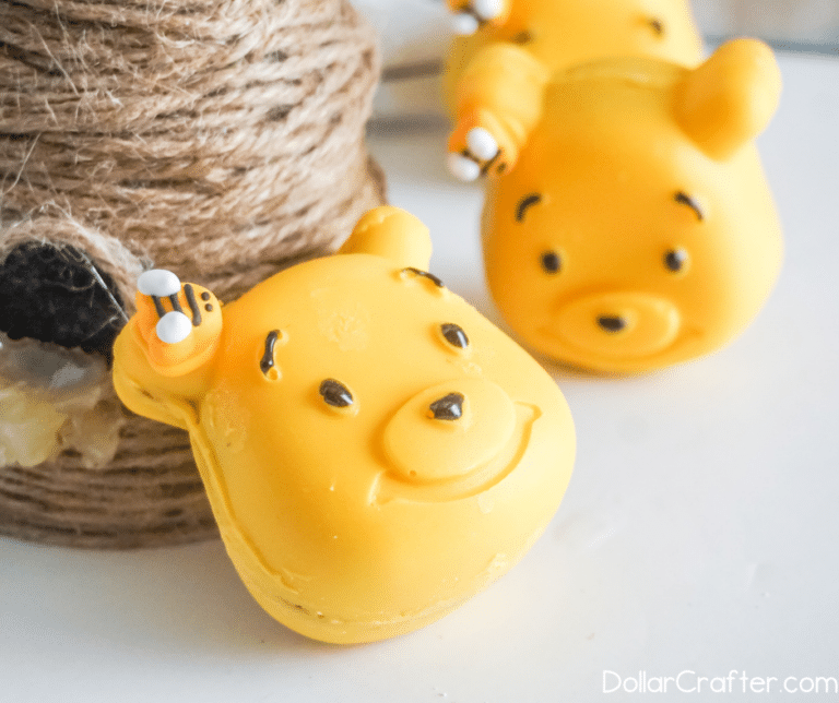 Homemade Winnie the Pooh Hot Cocoa Bombs ⋆ Dollar Crafter