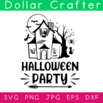Halloween Party SVG Cut File Set for Cricut or Silhouette ⋆ Dollar Crafter