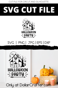 Halloween Party SVG Cut File Set for Cricut or Silhouette ⋆ Dollar Crafter