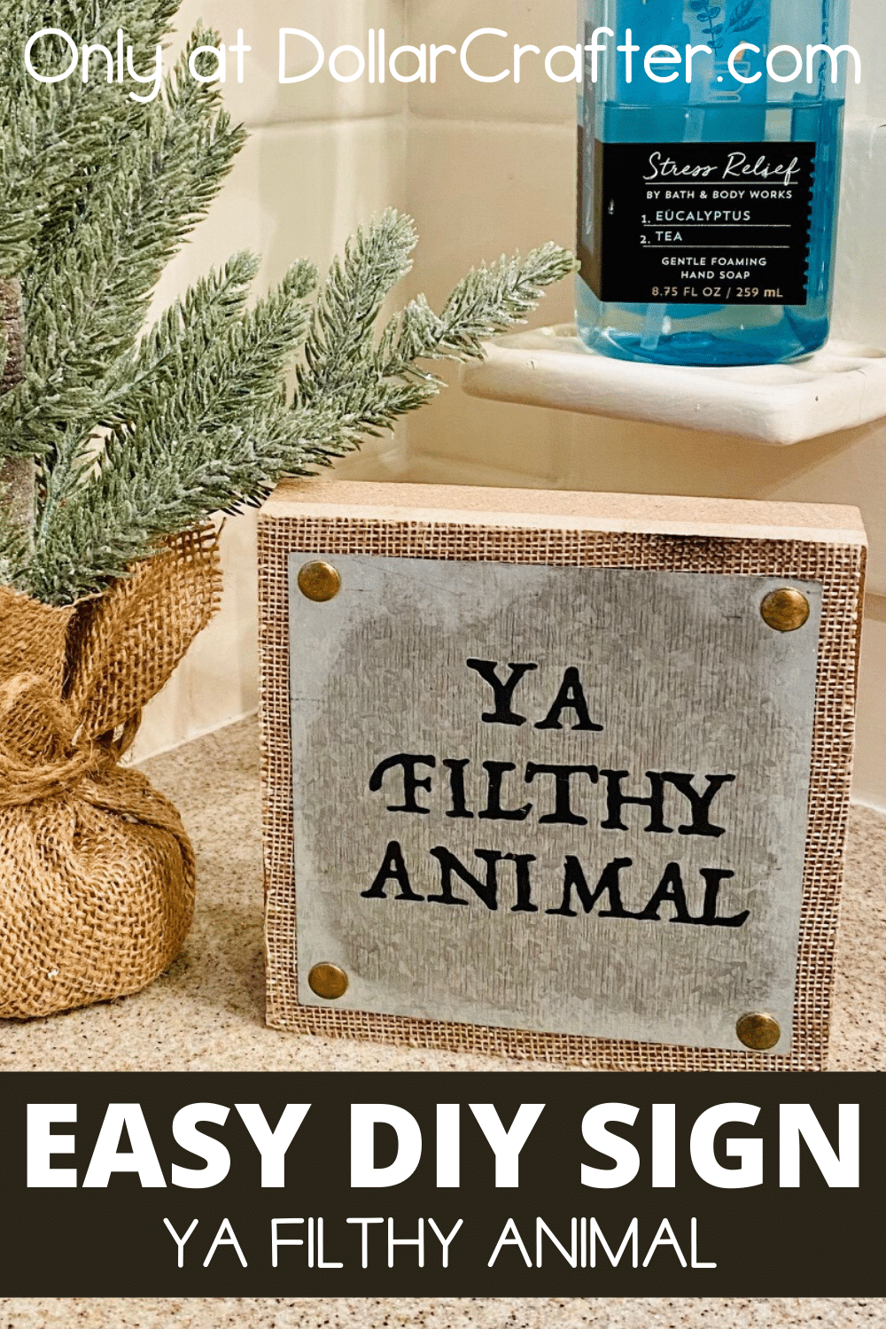 Merry Christmas You Filthy Animal Banner