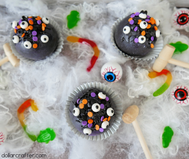 Homemade Witches Brew Chocolate Filled Candy ⋆ Dollar Crafter