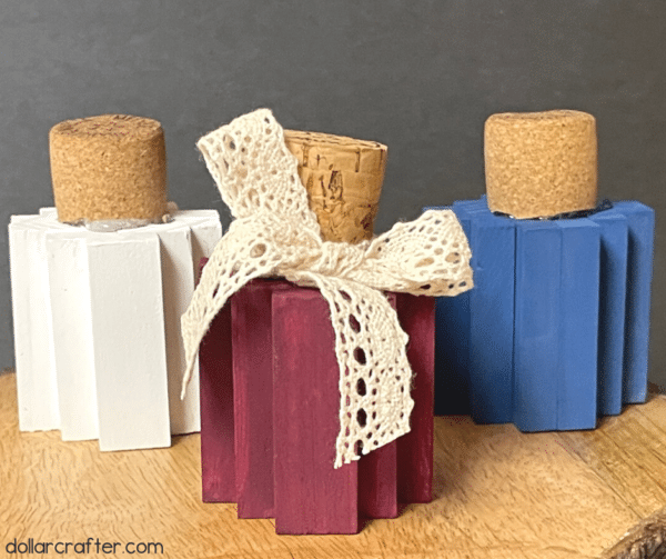 Jenga Block Pumpkins ⋆ Dollar Crafter