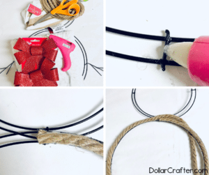 DIY Dollar Tree Snowman Wreath ⋆ Dollar Crafter