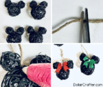 DIY Rustic Mickey Mouse Ornaments ⋆ Dollar Crafter