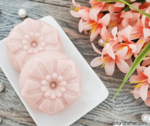 How to Make DIY Rose Gold Coconut Almond Soap ⋆ Dollar Crafter
