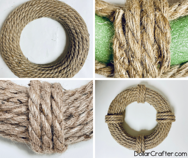 Set Sail with This Dollar Tree Nautical Buoy Wreath Tutorial ⋆ Dollar ...